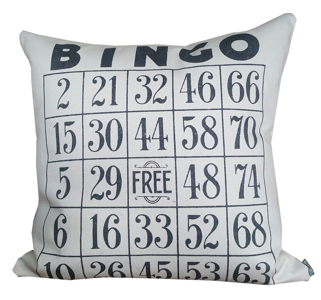 Bingo Pillow – Graphically Speaking Design