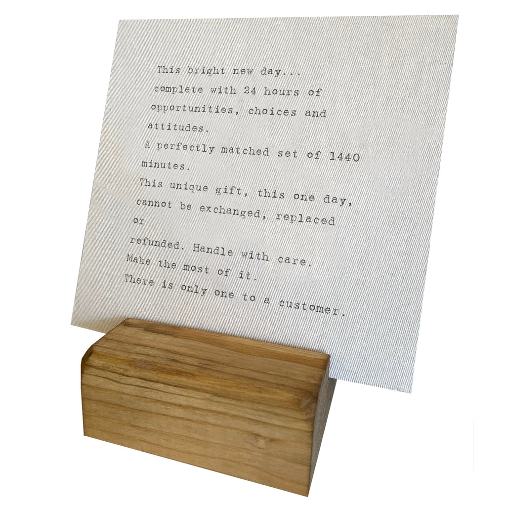 This Bright New Day Mini Canvas – Graphically Speaking Design