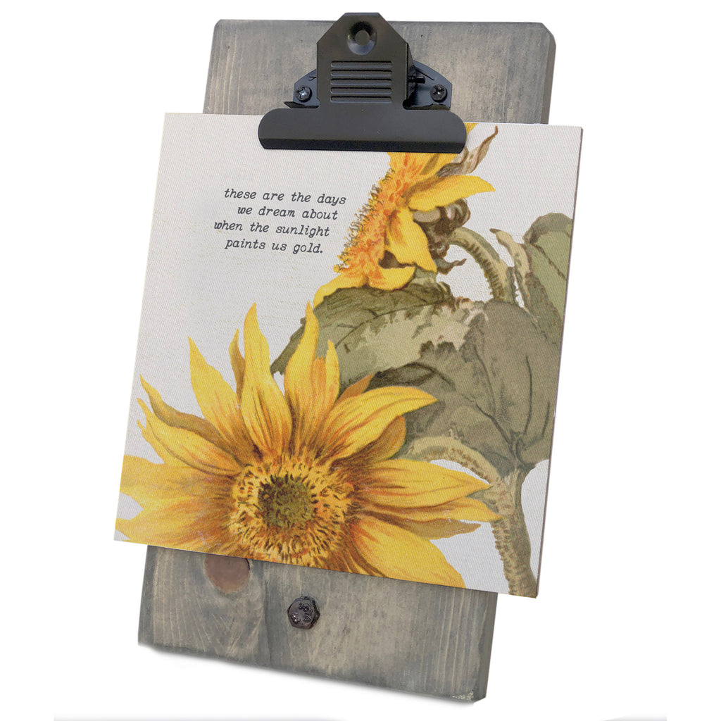 Sunflower Mini Canvas – Graphically Speaking Design