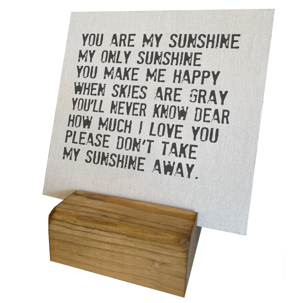You Are My Sunshine Mini Canvas – Graphically Speaking Design