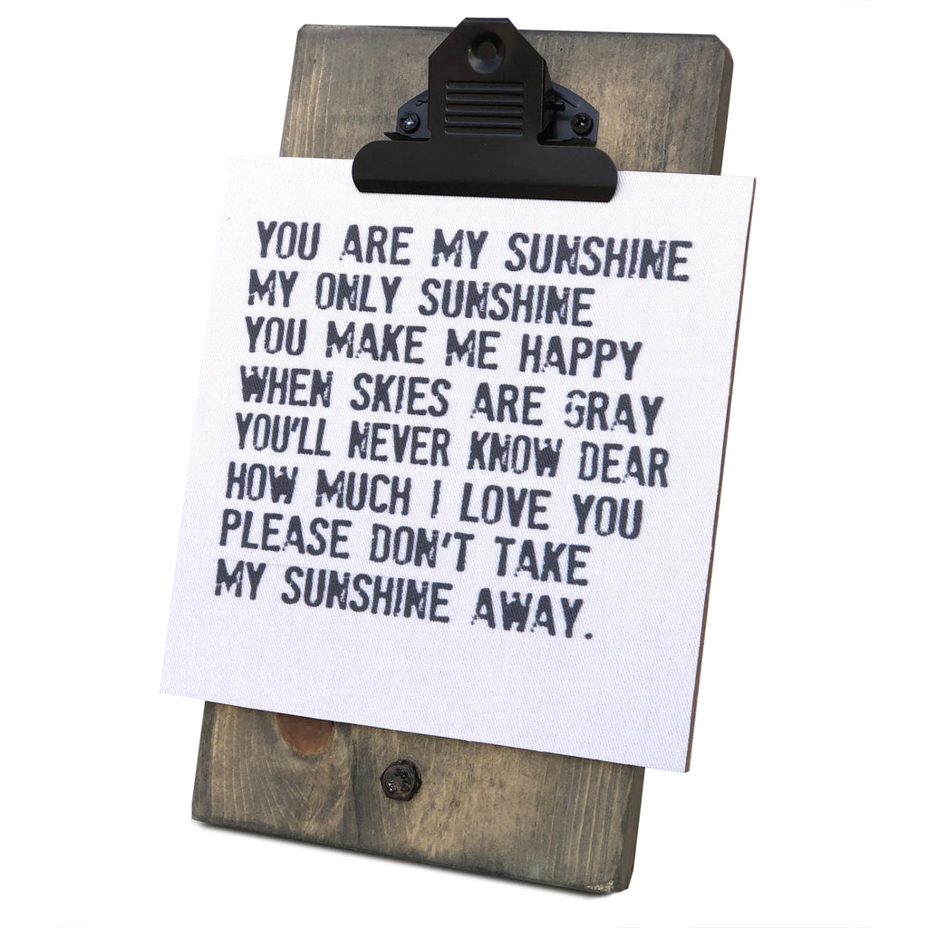 You Are My Sunshine Mini Canvas – Graphically Speaking Design